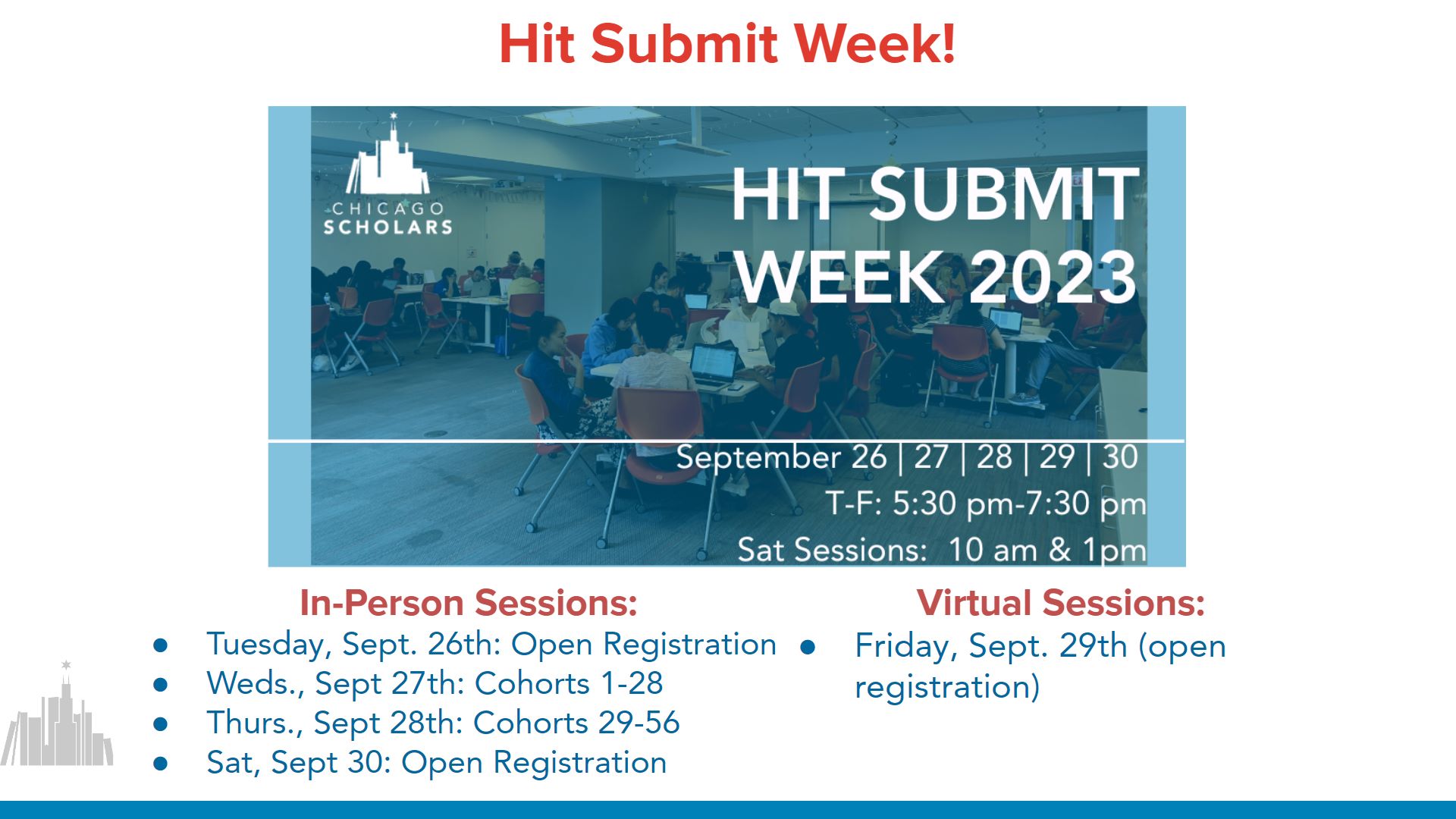 submit hit week